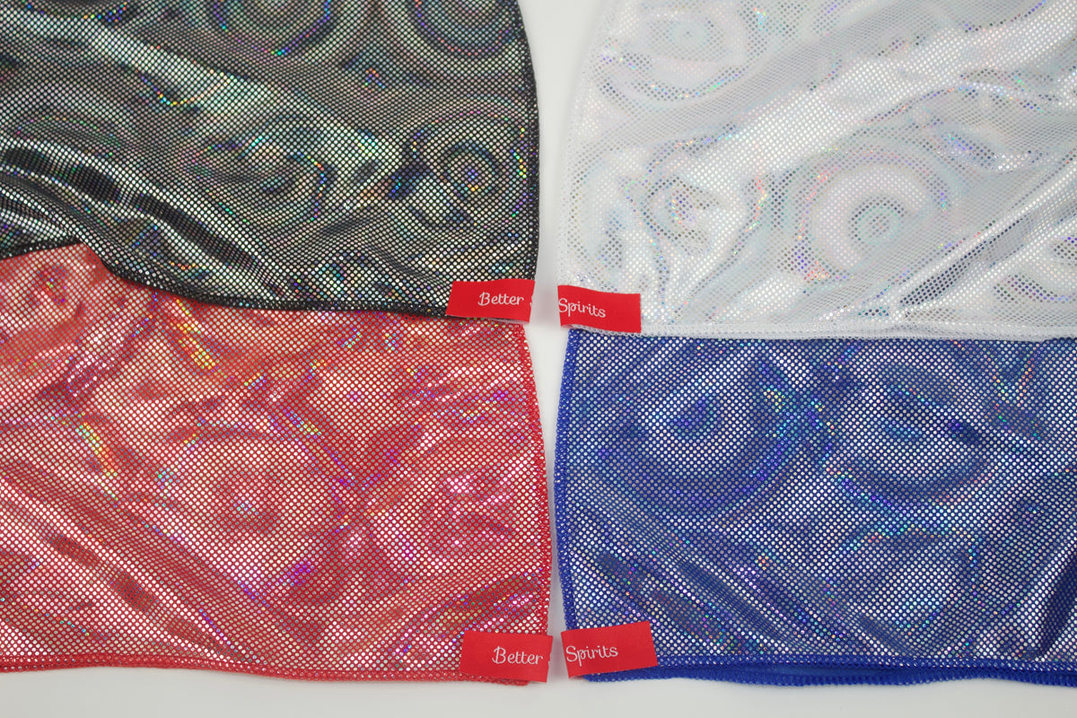 Iridescent Durag Collection | Sparkling Silky Durag for Waves – Wave ...
