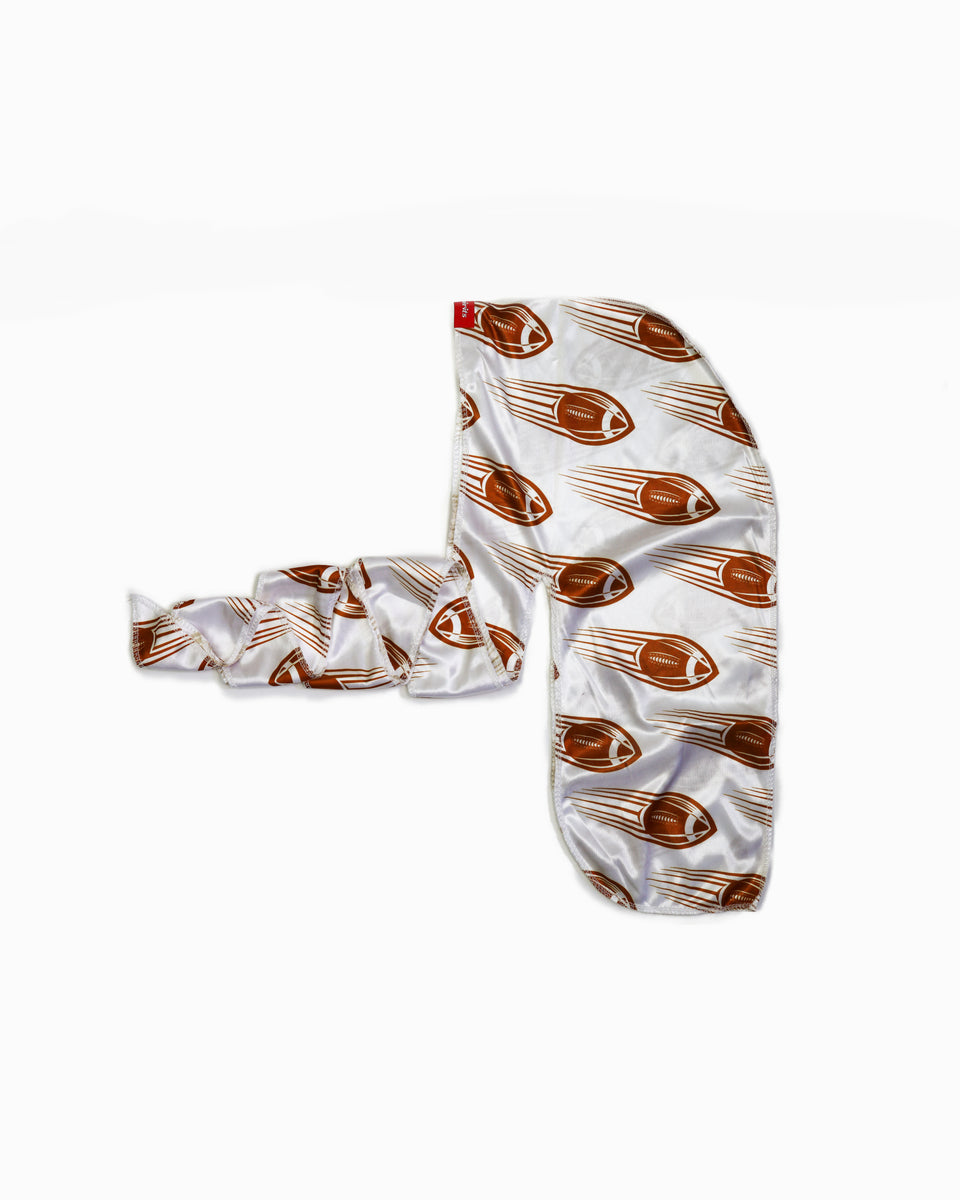Football Silky Durag – Wave God Durags