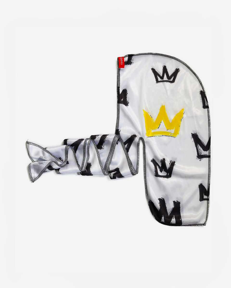 Graffiti Crown Silky Durag – Wave God Durags